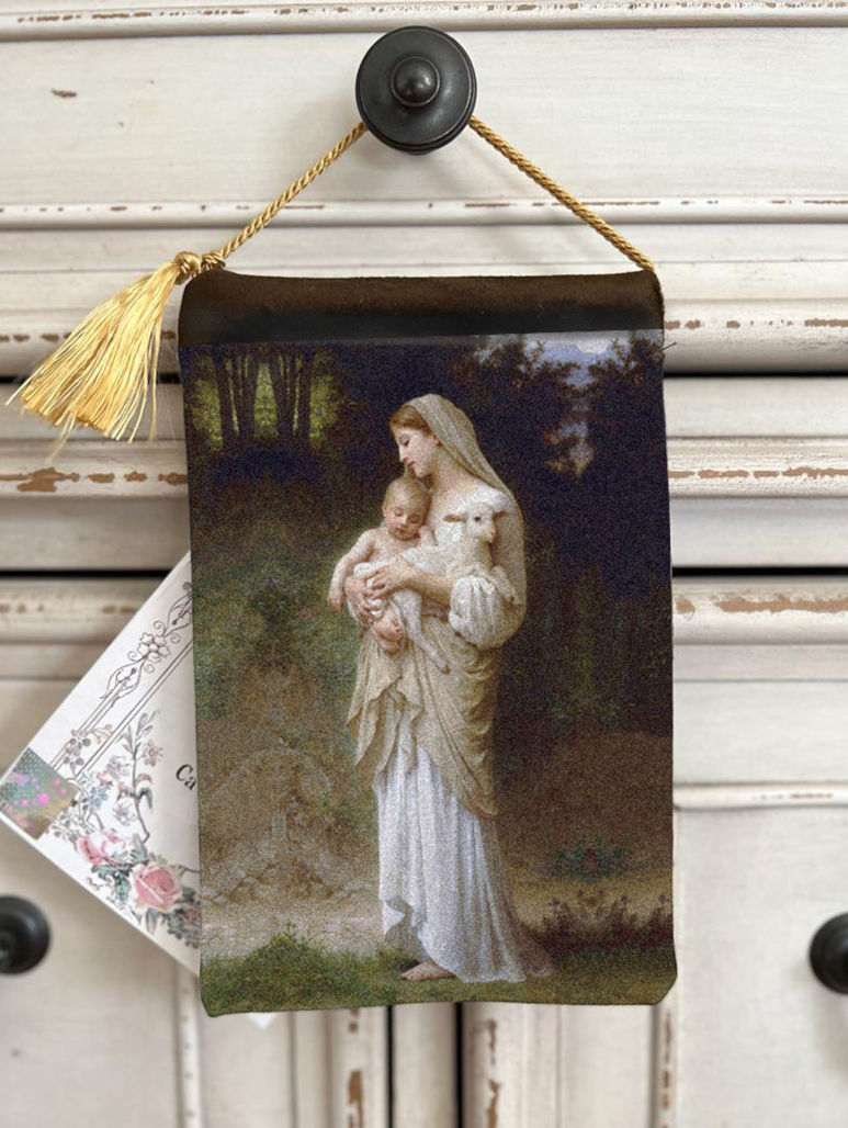 Innocence Vintage Pouch – The Paschal Lamb
