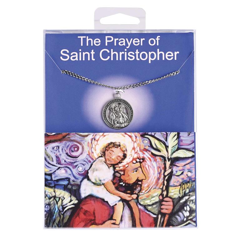 Prayer of St Christopher Necklace – The Paschal Lamb