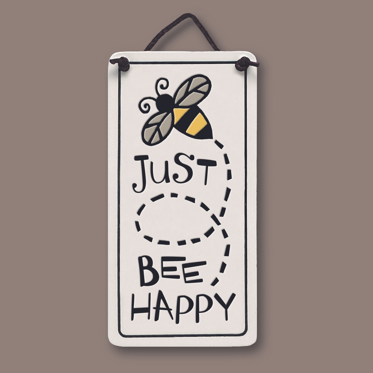 Bee Happy Clay Sign Plaque – The Paschal Lamb