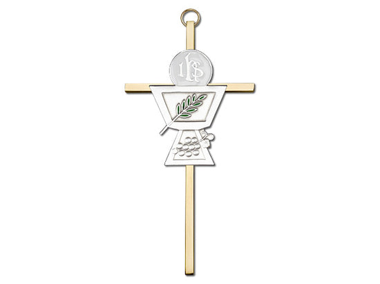 Communion Chalice Wall Cross – The Paschal Lamb