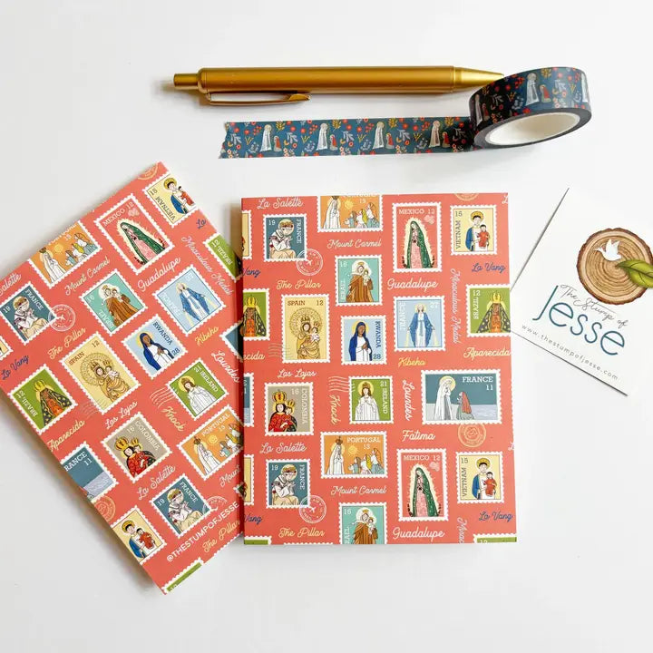 Greeting Card-Ave Maria Post Red – The Paschal Lamb