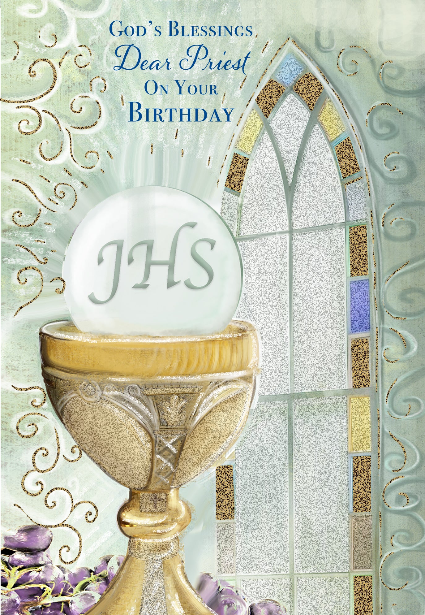 Priest Birthday Card – The Paschal Lamb