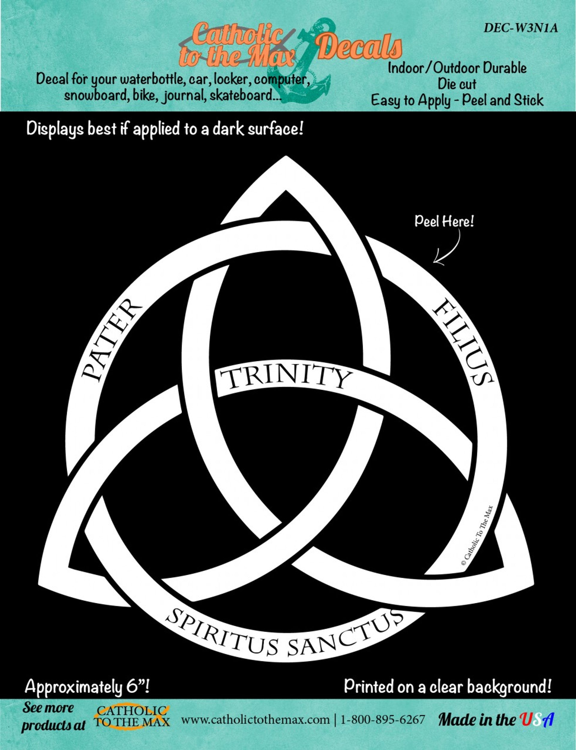 Trinity Decal – The Paschal Lamb