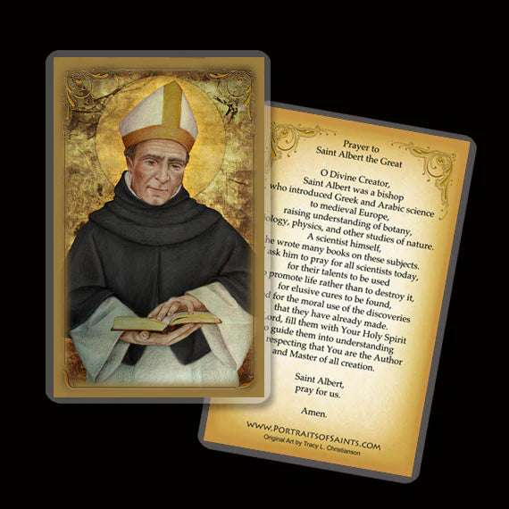 Albert the Great Holy Card – The Paschal Lamb