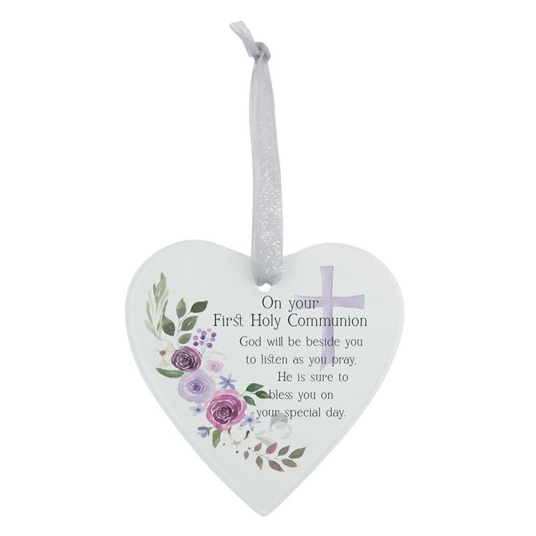 1st Holy Communion Glass Ornament – The Paschal Lamb