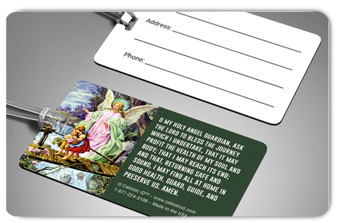 Guardian Angel Luggage Tag – The Paschal Lamb