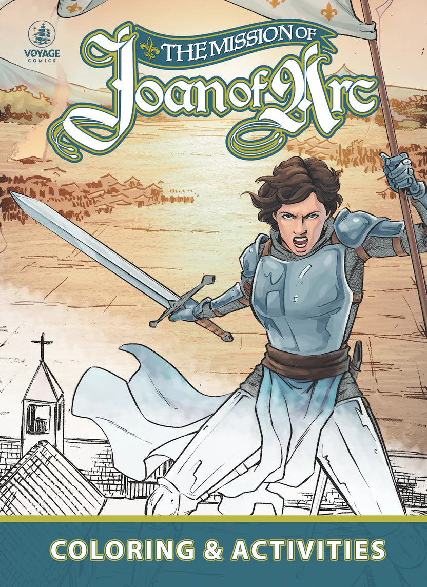 The Mission of Joan of Arc Coloring and Activity Book – The Paschal Lamb