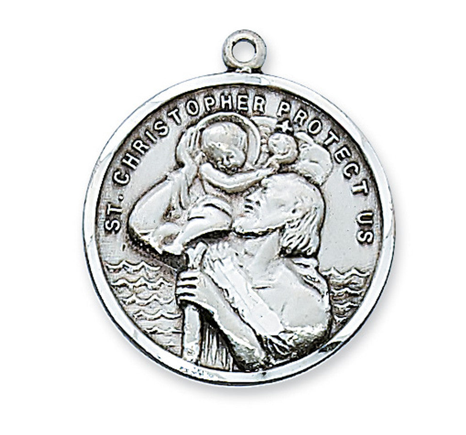 Sterling Silver St. Christopher – The Paschal Lamb