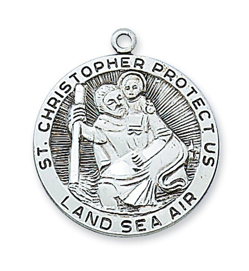 Sterling Silver St. Christopher – The Paschal Lamb