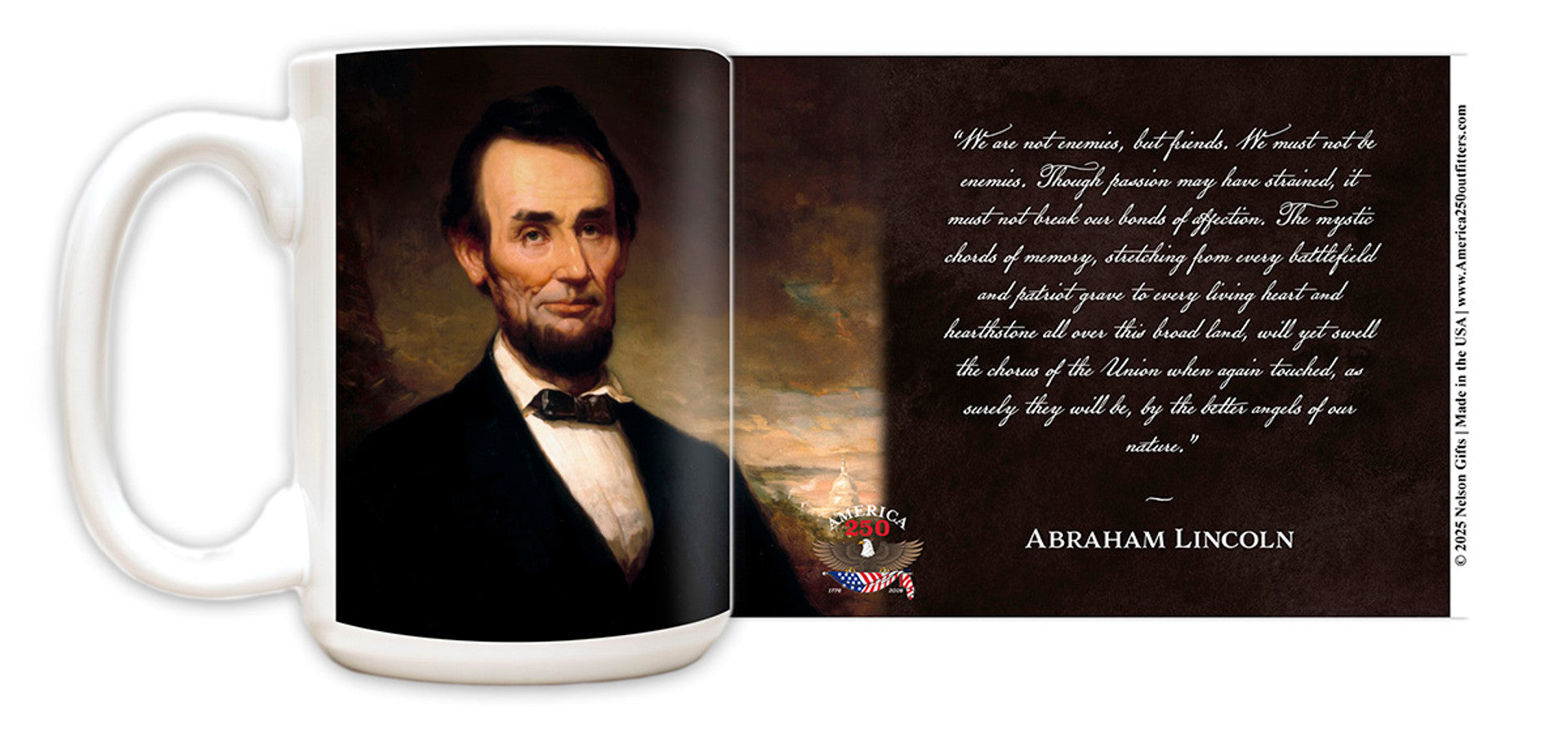 Abraham Lincoln Mug – The Paschal Lamb