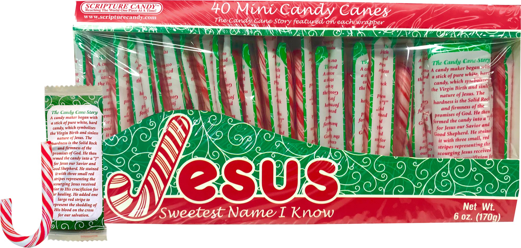 Mini Candy Canes – The Paschal Lamb