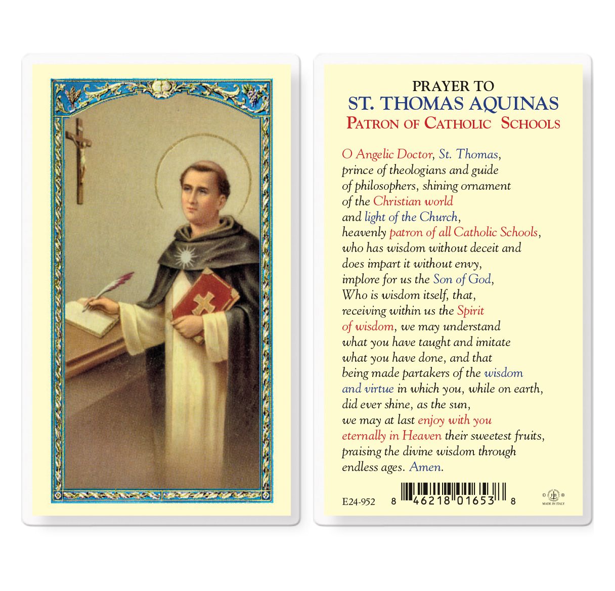 Holy Cards 4 – The Paschal Lamb