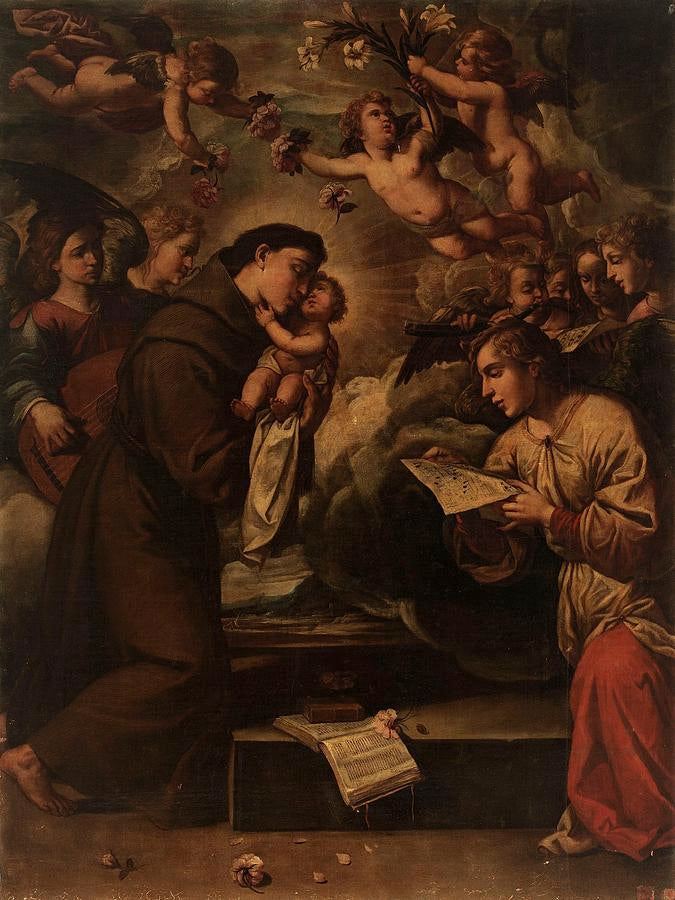 Saint Anthony Portrait – The Paschal Lamb