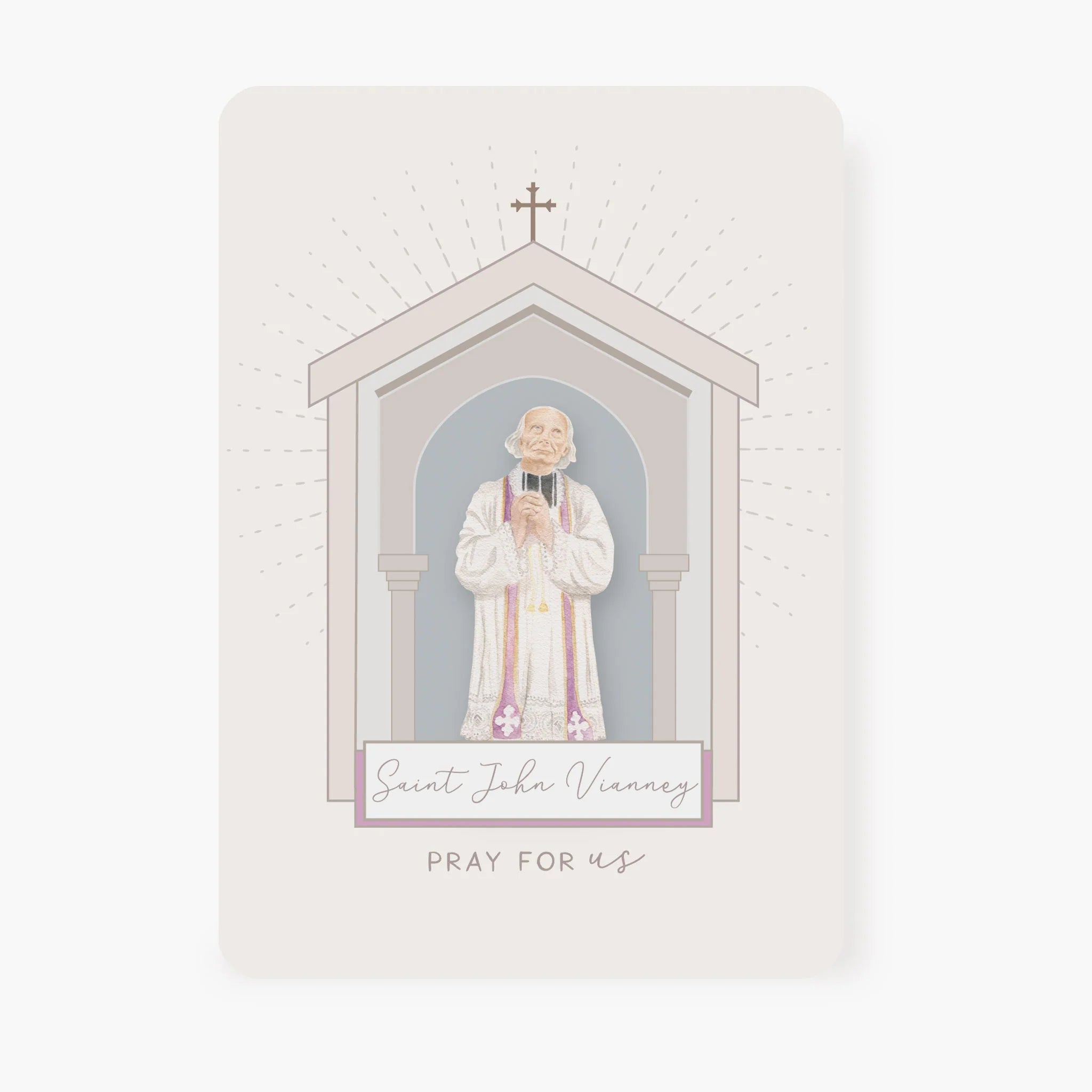St. John Vianney Prayer for Priests Card – The Paschal Lamb