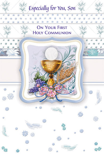 Son Communion Card – The Paschal Lamb