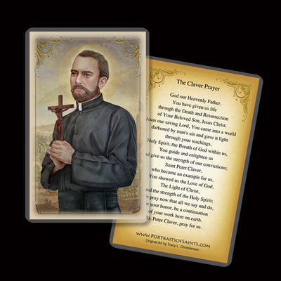 Peter Claver Holy Card – The Paschal Lamb