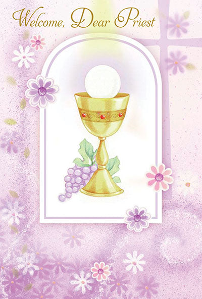 Welcome Priest Card – The Paschal Lamb
